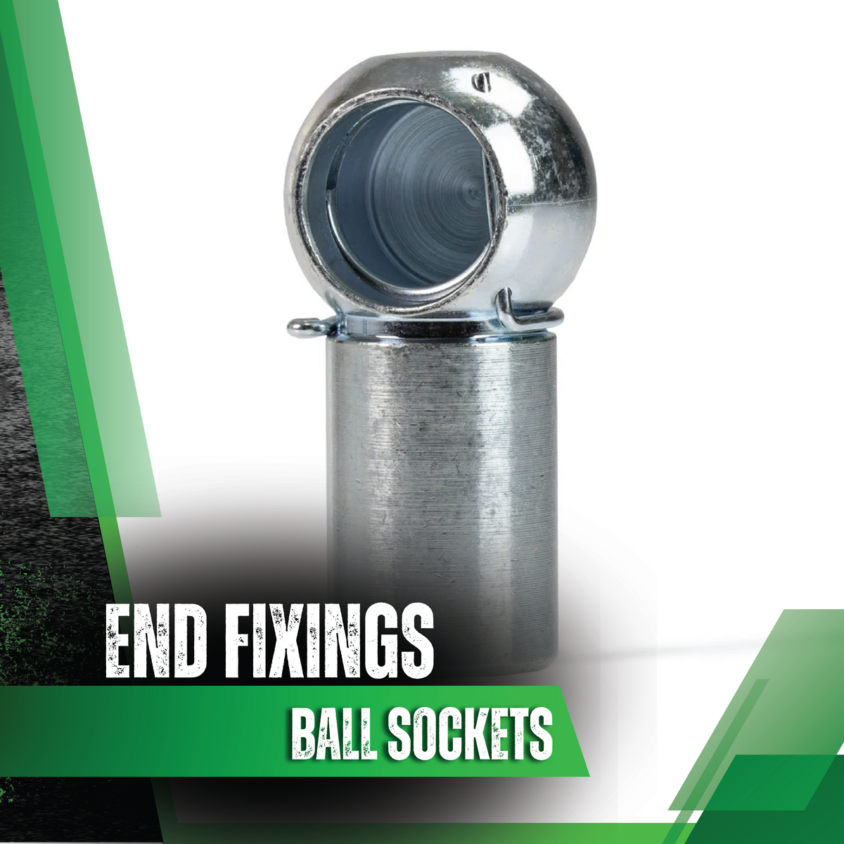 Gas Strut Ball Sockets | Emerald Struts