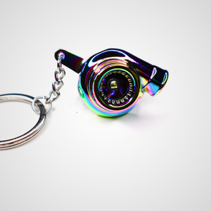 Turbo Keyring with Spinning Turbine – Choose from 6 Colours — Emerald ...