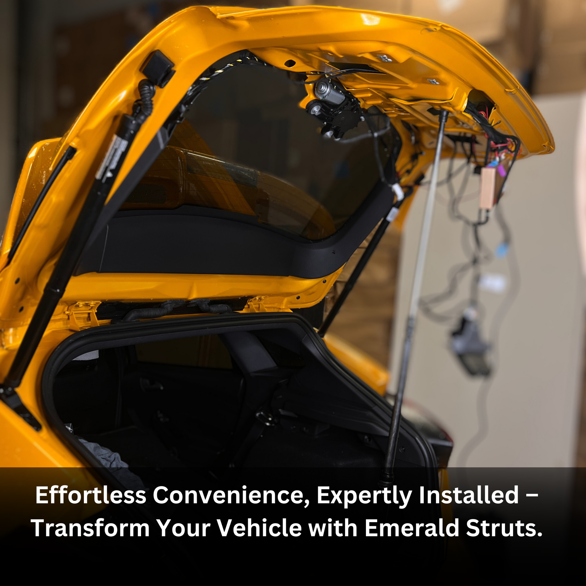 Professional Electric & Automatic Boot Strut Fitting | Emerald Struts