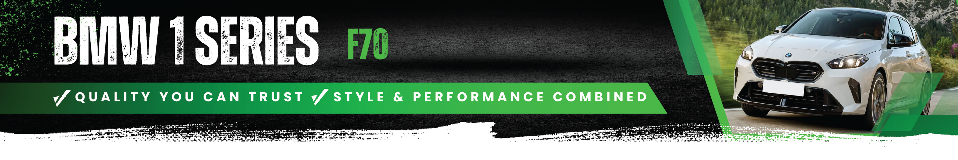 BMW F70 Series 1 Accessories & Upgrades — Emerald Struts