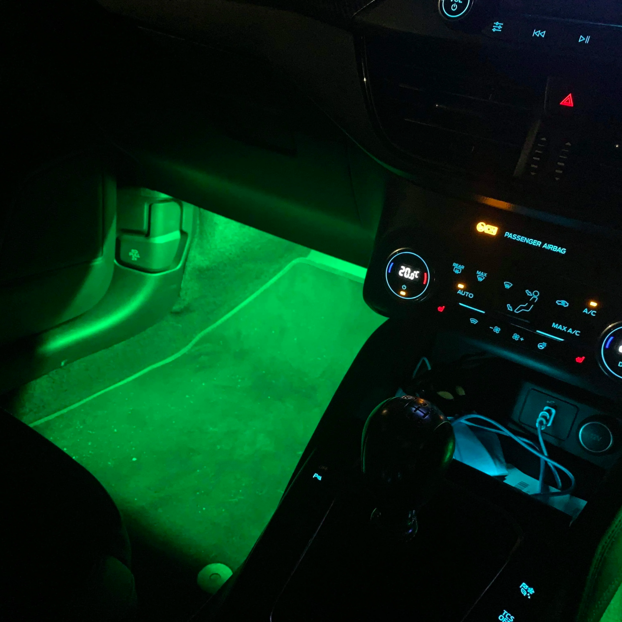Chaser Edition RGB Footwell Kit - Universal Fit ANY Car — Emerald Struts