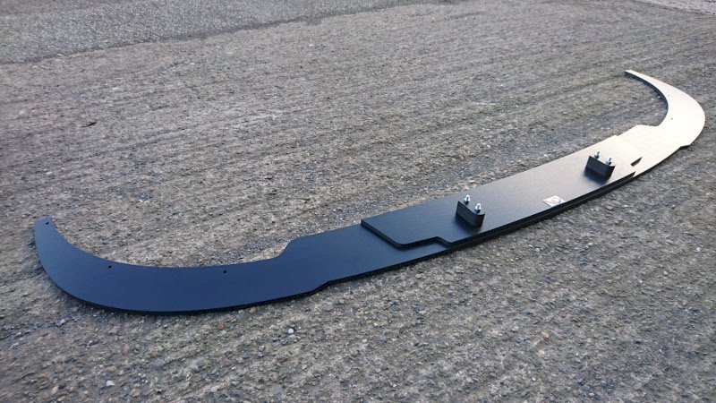 FRONT RACING SPLITTER VW T5 SPORTLINE — Emerald Struts