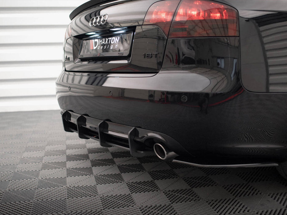 STREET PRO REAR DIFFUSER AUDI A4 S-LINE B7 — Emerald Struts