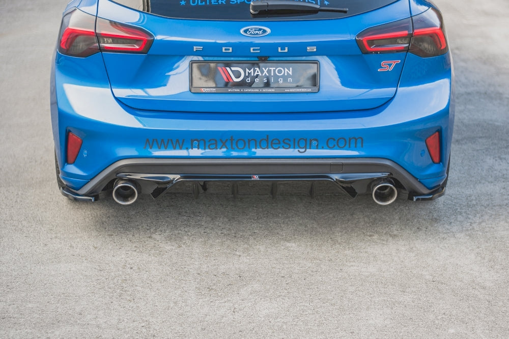 REAR SIDE SPLITTERS FORD FOCUS MK4 ST (2019-) — Emerald Struts
