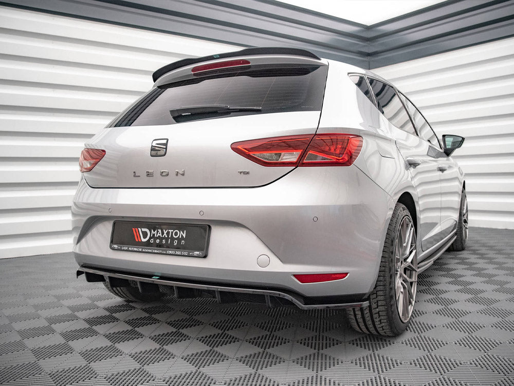 CENTRAL REAR SPLITTER (VERTICAL BARS) SEAT LEON HATCHBACK MK3 (2012-20 ...