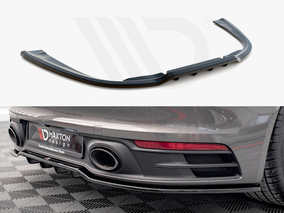 CENTRAL REAR SPLITTER (VERTICAL BARS) PORSCHE 911 CARRERA 4S 992 (2019 ...