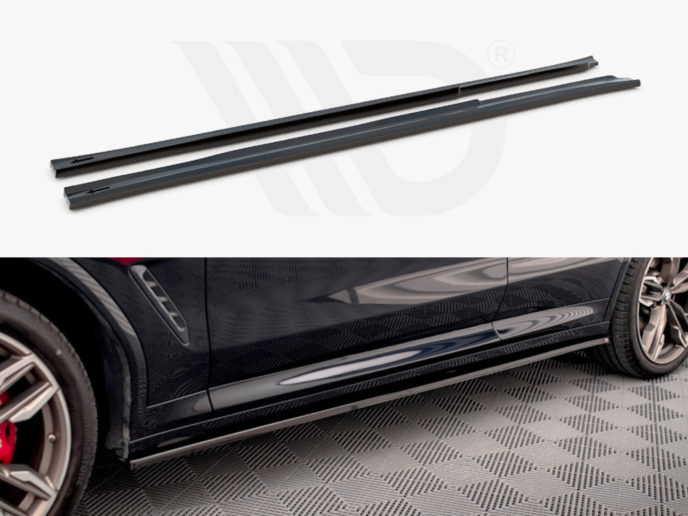 SIDE SKIRTS DIFFUSERS V.1 BMW X3 M40D / M40I / M-PACK G01 — Emerald Struts