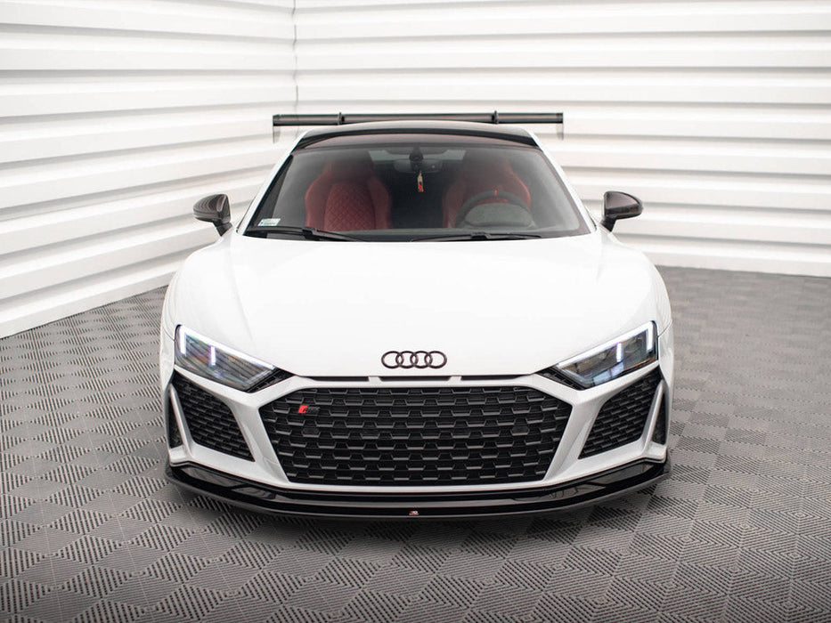 FRONT SPLITTER V.2 AUDI R8 MK2 FACELIFT — Emerald Struts