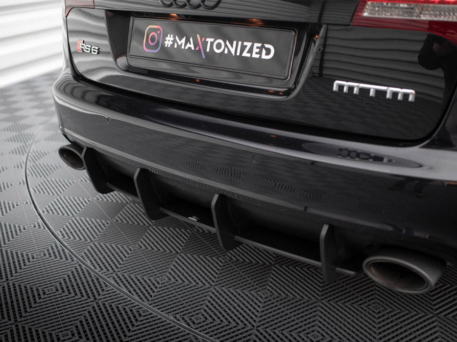 STREET PRO REAR DIFFUSER AUDI RS6 AVANT C6 — Emerald Struts