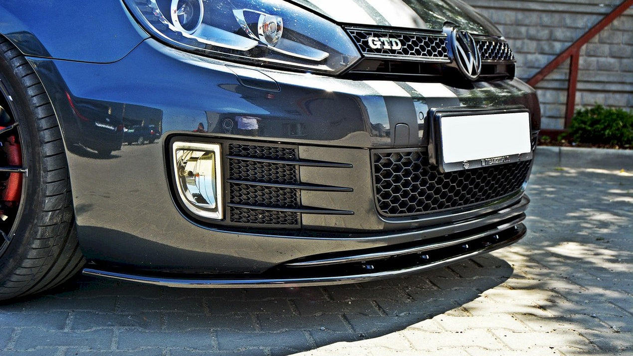 Front Splitter VER.2 VW GOLF MK6 GTI — Emerald Struts