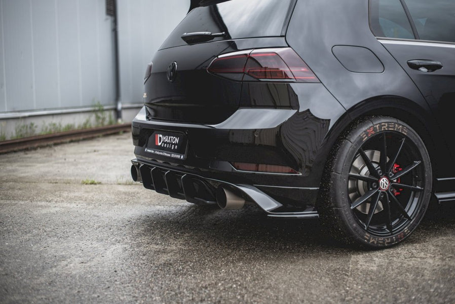 MAXTON RACING REAR DIFFUSER VW GOLF MK7.5 GTI TCR (2019-2020) — Emerald ...