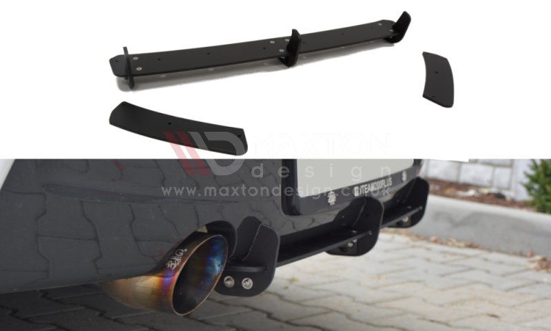 BMW 1 F20/F21 M-POWER REAR DIFFUSER & REAR SIDE SPLITTERS (PREFACE ...