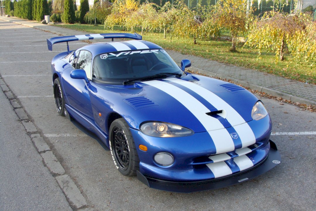 FRONT RACING SPLITTER DODGE VIPER GTS (1996-02) — Emerald Struts