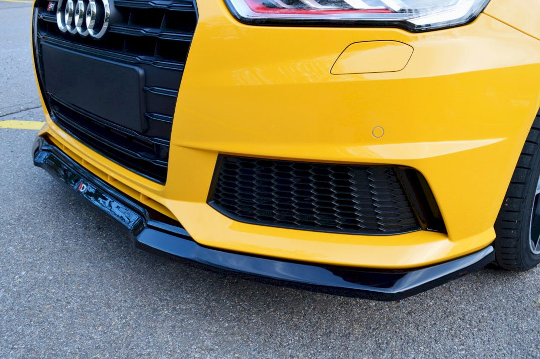 FRONT SPLITTER V.1 AUDI S1 MK1 (2014-2018) — Emerald Struts
