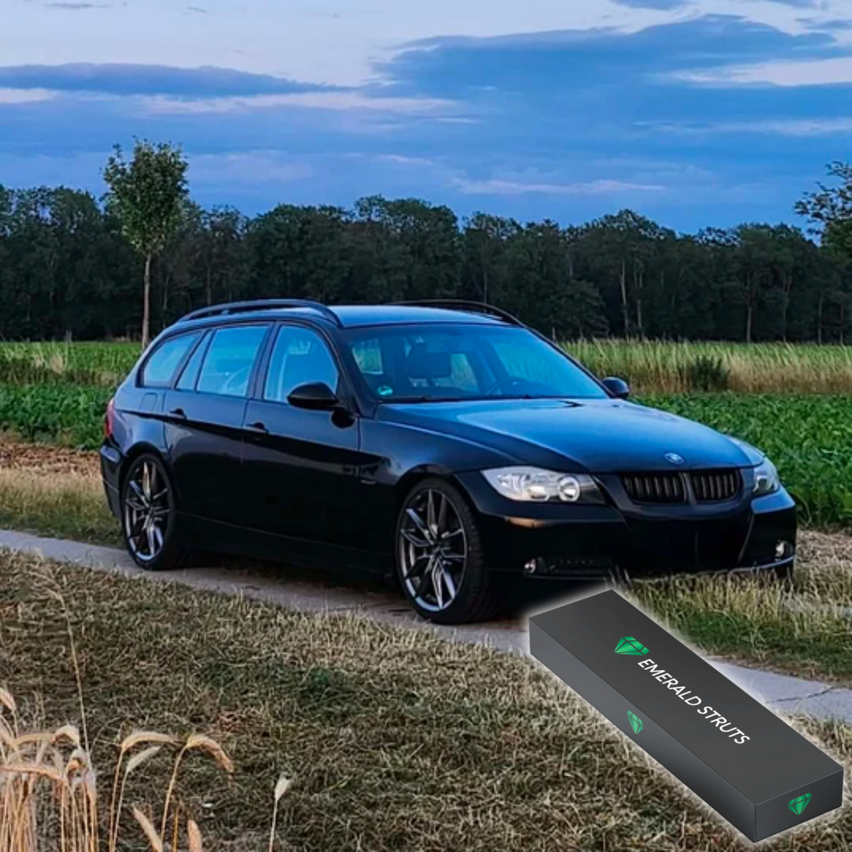 BMW E91 Automatic Boot Struts — Emerald Struts